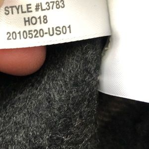 J. Crew | Bedding | J Crew 0 Cashmere Striped Throw Blanket Gray | Poshmark